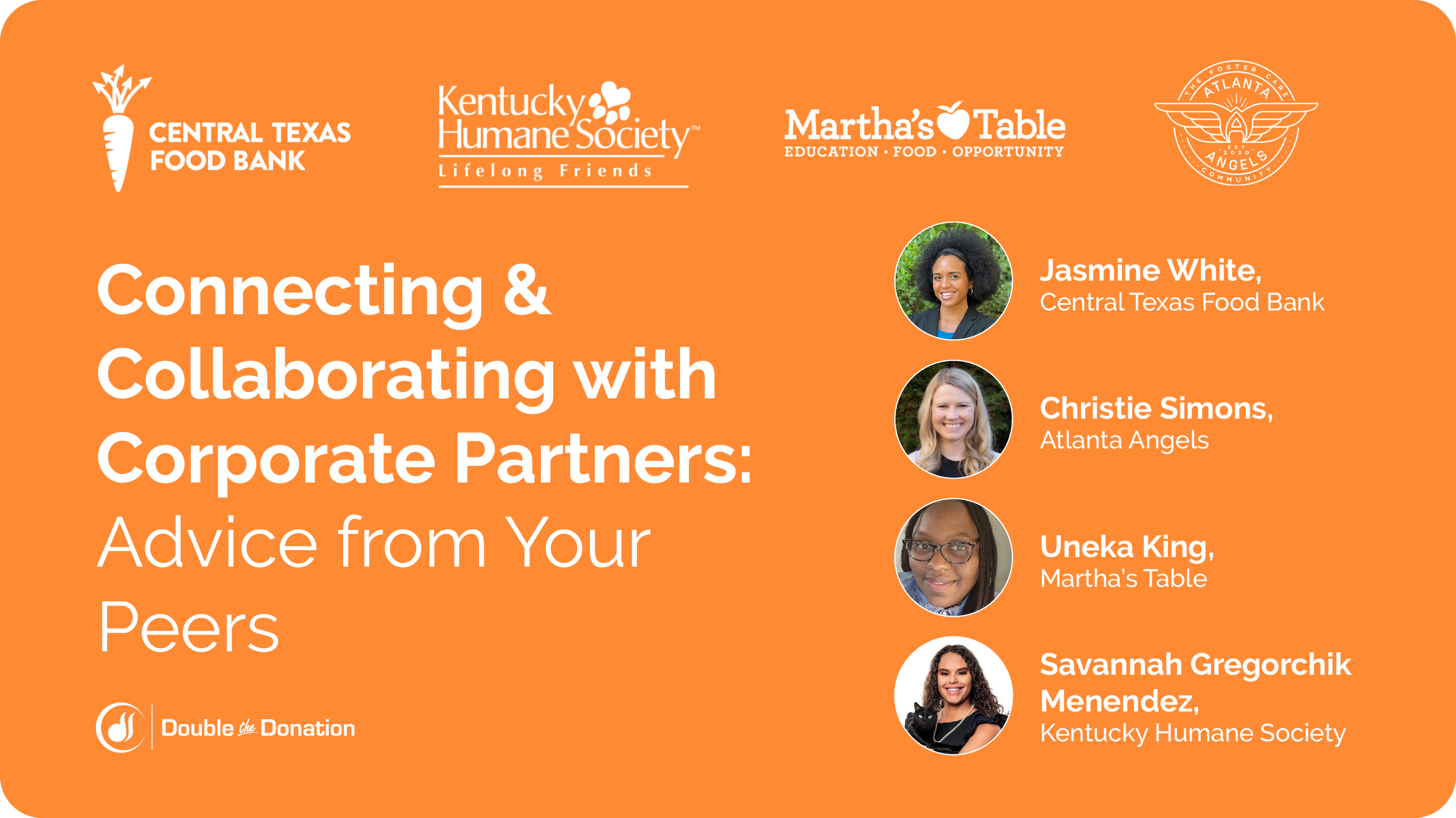 Connecting & Collaborating with Corporate Partners: Advice from Your Peers